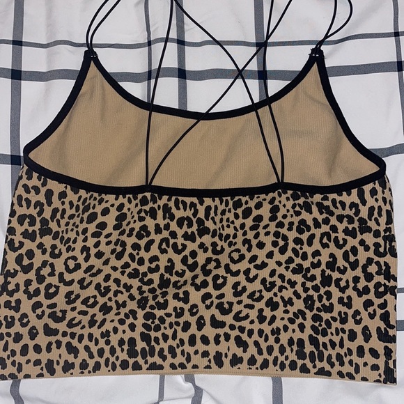 Tops | Cheetah Print Crop Top | Poshmark